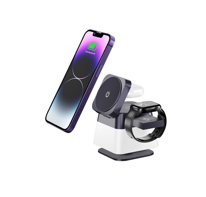 15W/10W/7.5W/5W Portable Wireless Charger Foldable ABS And Acrylic Material